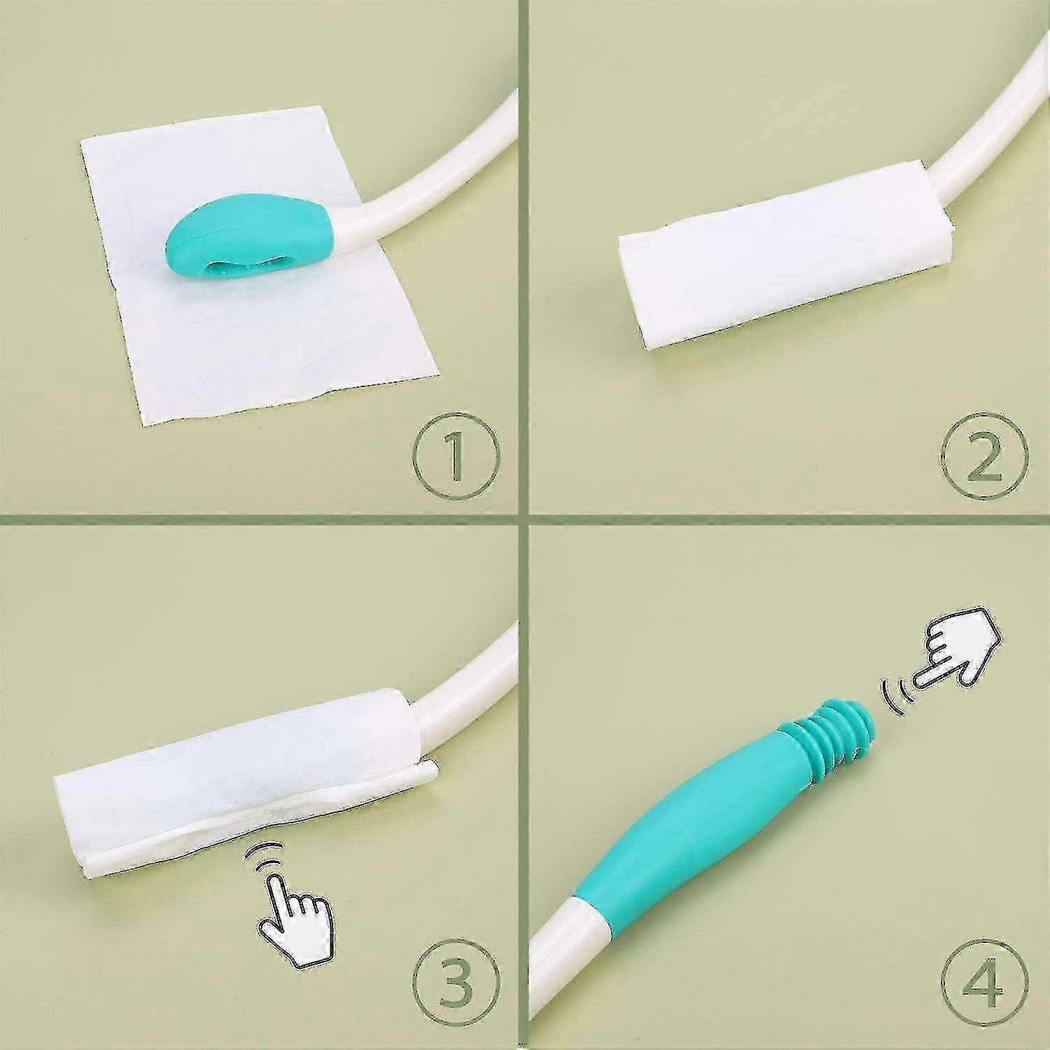 Toilet Paper Aid Wiper Toilet Tissue Aids Tool Long Handle Reach ...