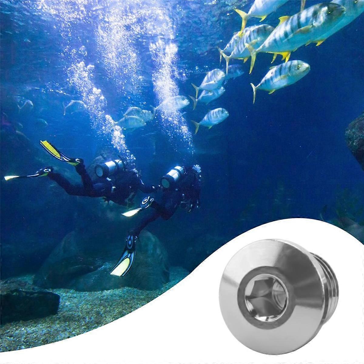 First Stage 7/16 inch Scuba Diving Regulator High Pressure Port Plug ...