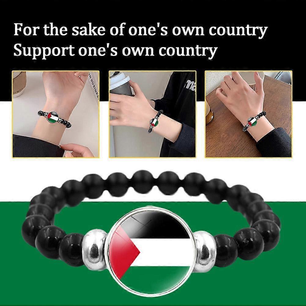 Palestinian Flag Braided Bracelet Palestine Four Style Flag Wristband ...