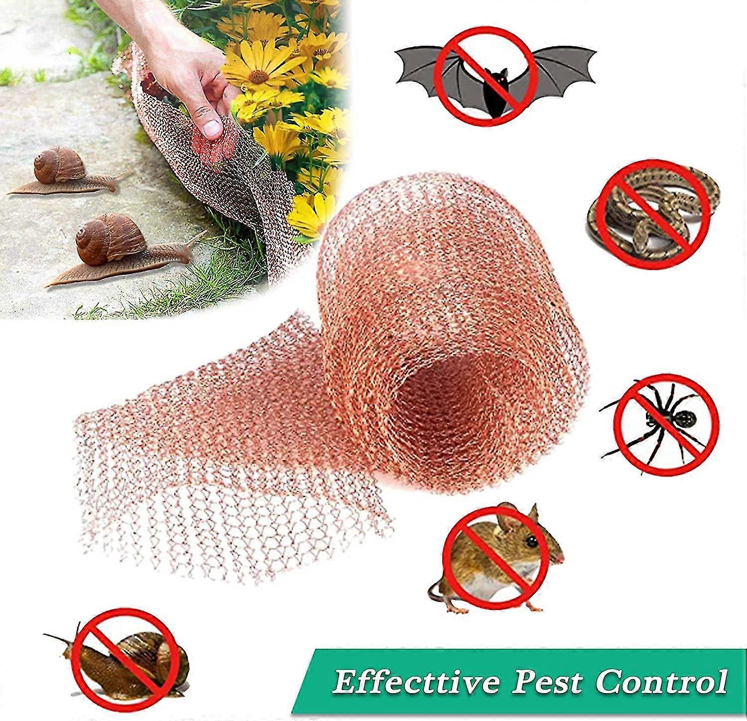 Copper Mesh, Pure Copper Mesh Roll, Cutable Garden Net Copper Mesh For ...
