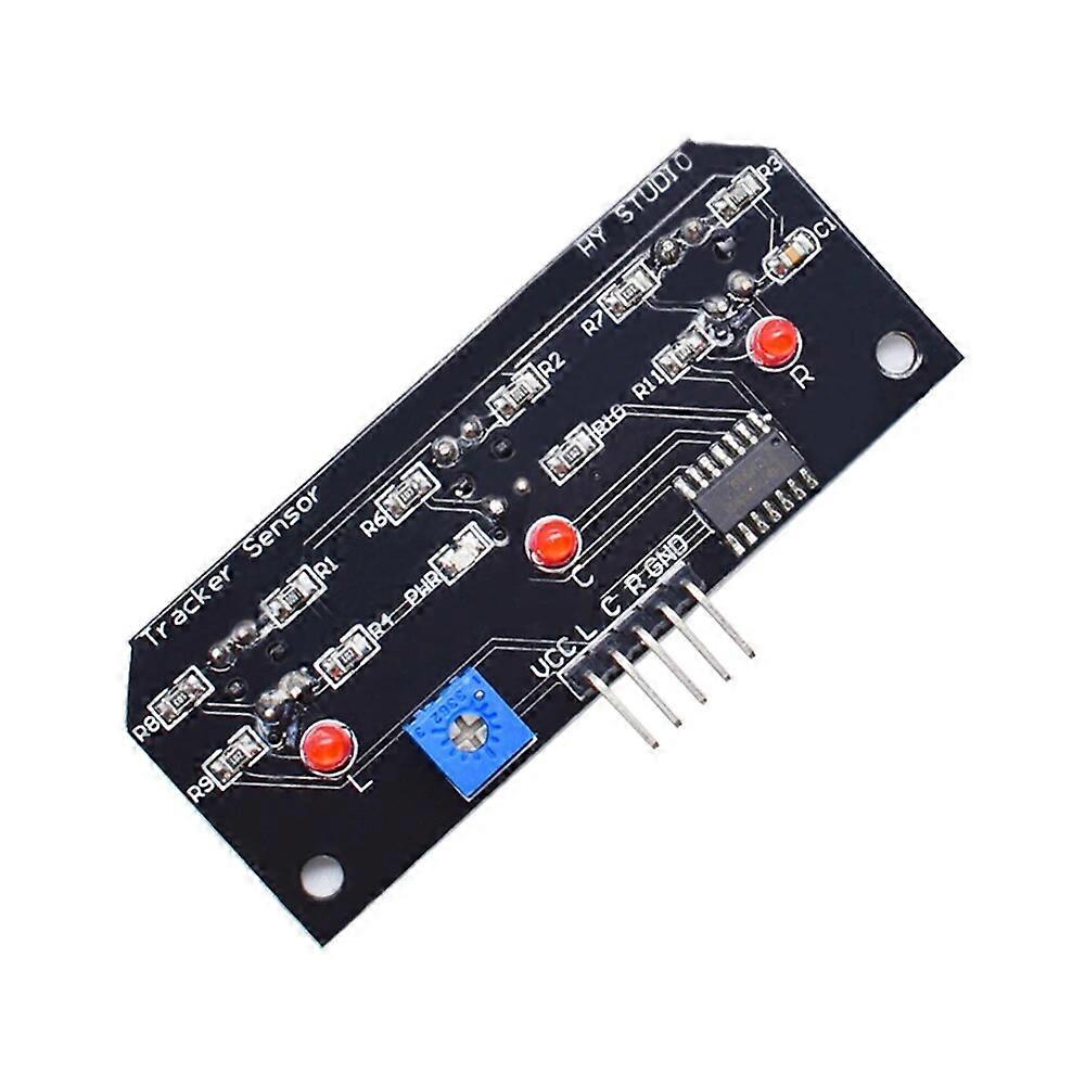 DC 5V 3 Channel Infrared Line Tracker Sensor Module Trio Detector ...