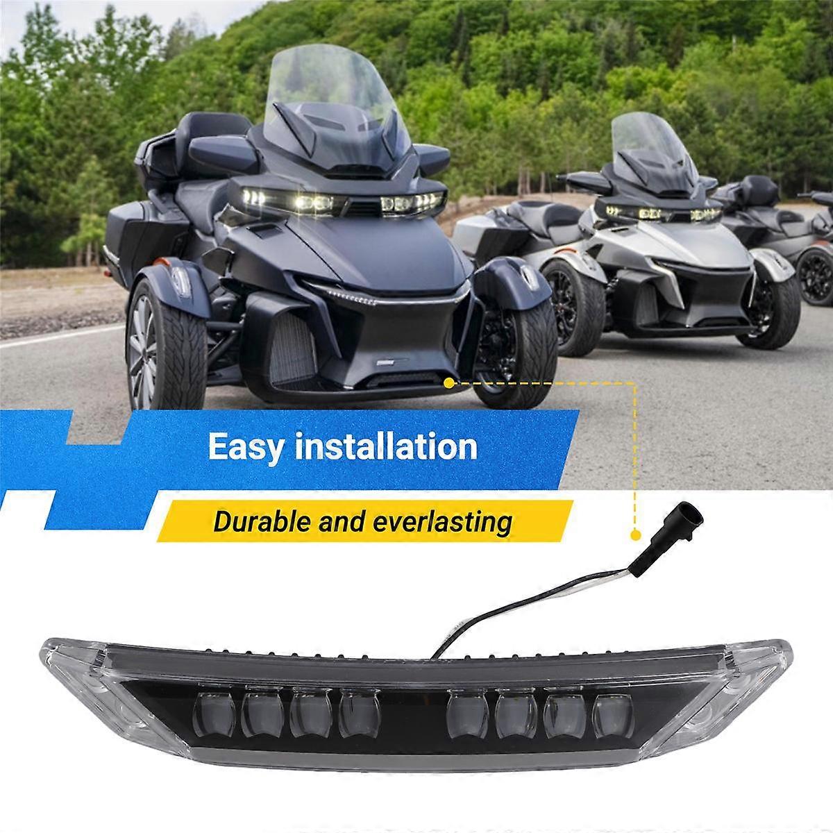 219400991 Motorcycle ATV UTV LED Auxiliary Light Daytime Running Light ...