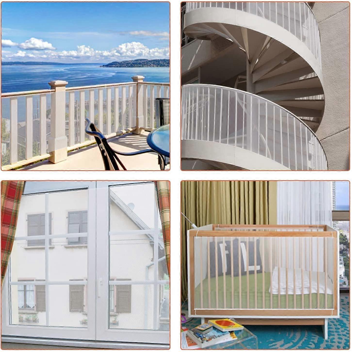 Filet de sécurité pour enfants (3M x 0,79 M) - Barrière de sécurité d ...
