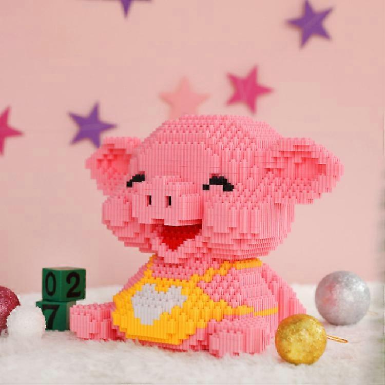 Micro Pig Building Blocks Mini Building Toy Bricks,5300Pieces (happy ...
