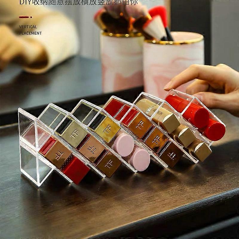 Lipstick Holder Organizer, Clear Acrylic Fish Shape Lipstick Organizer ...