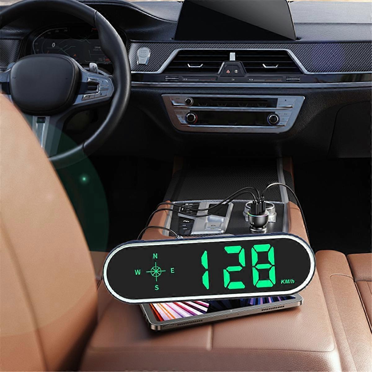 HUD GPS Speedometer Universal Car Heads-Up Display Speed Meter with ...