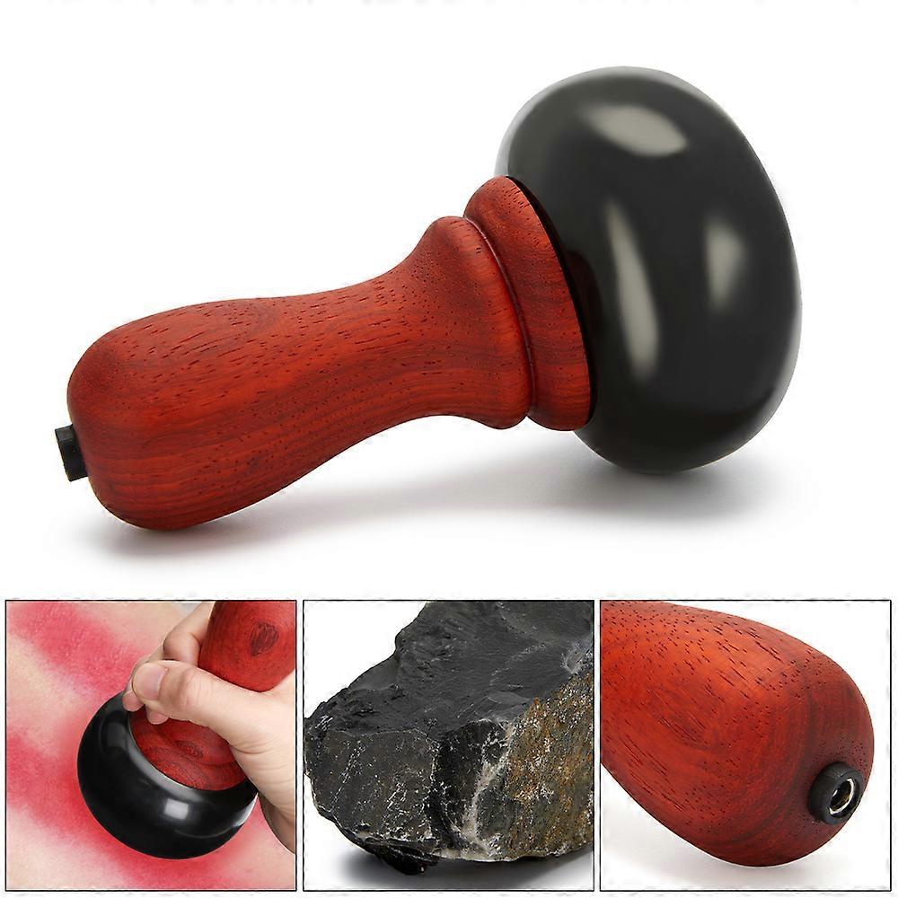 Hot Stone Electric GuaSha Massager Natural Stone Needle Skin Scraping ...