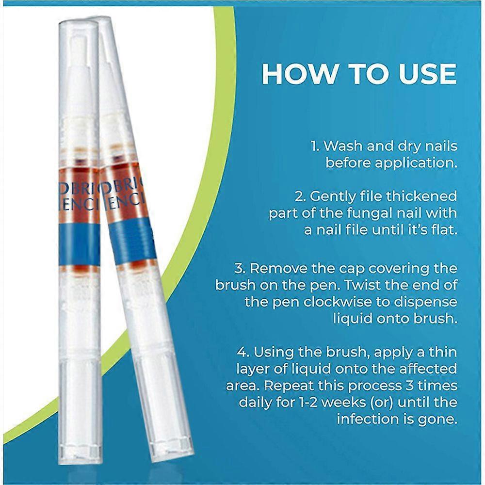 Fungal Nail Treatment, Effective Nail Repair Pen for Toenails, Anti ...