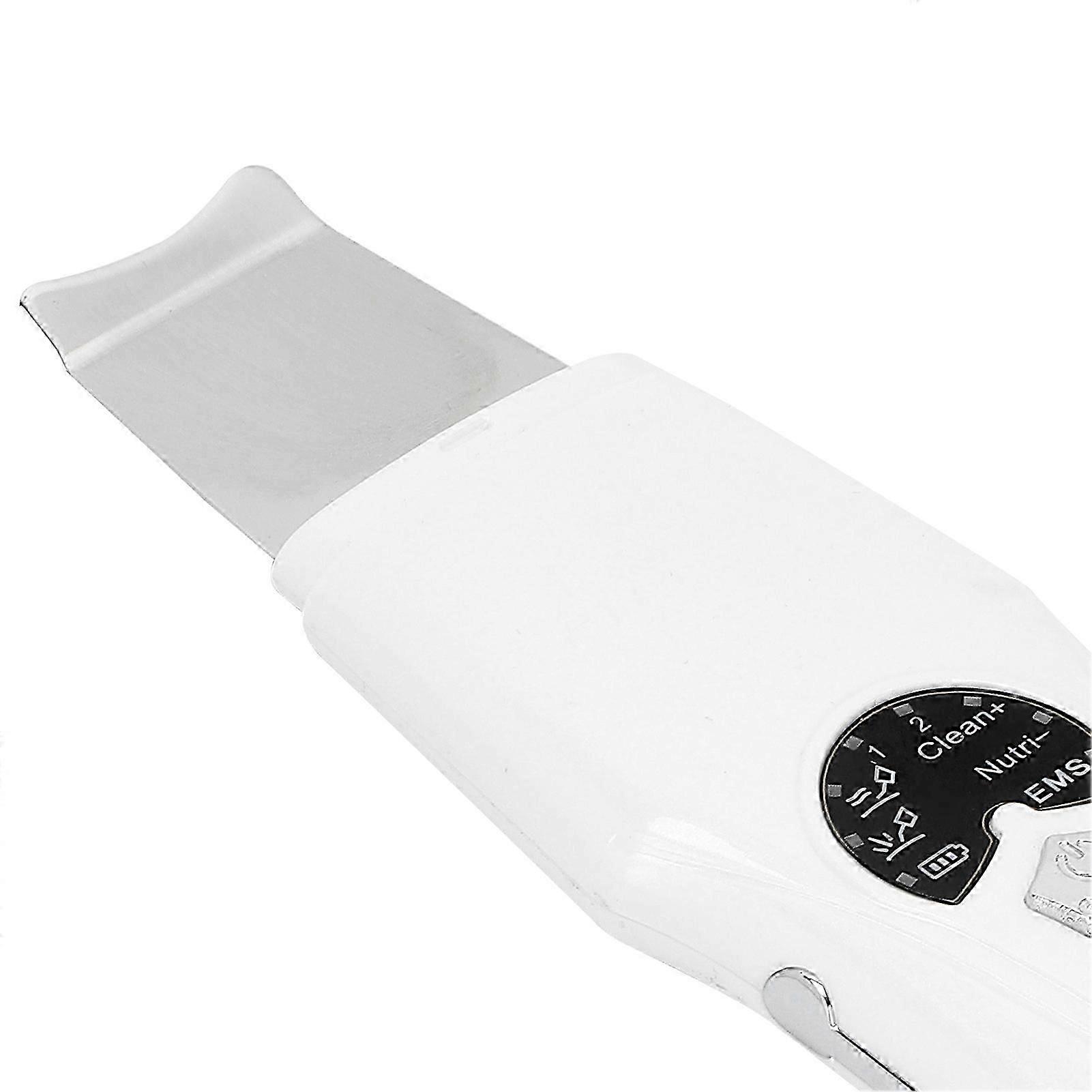 Facial Skin Scraper Ultrasonic Skin Scrubber Spatula 2 Gears Vibration ...