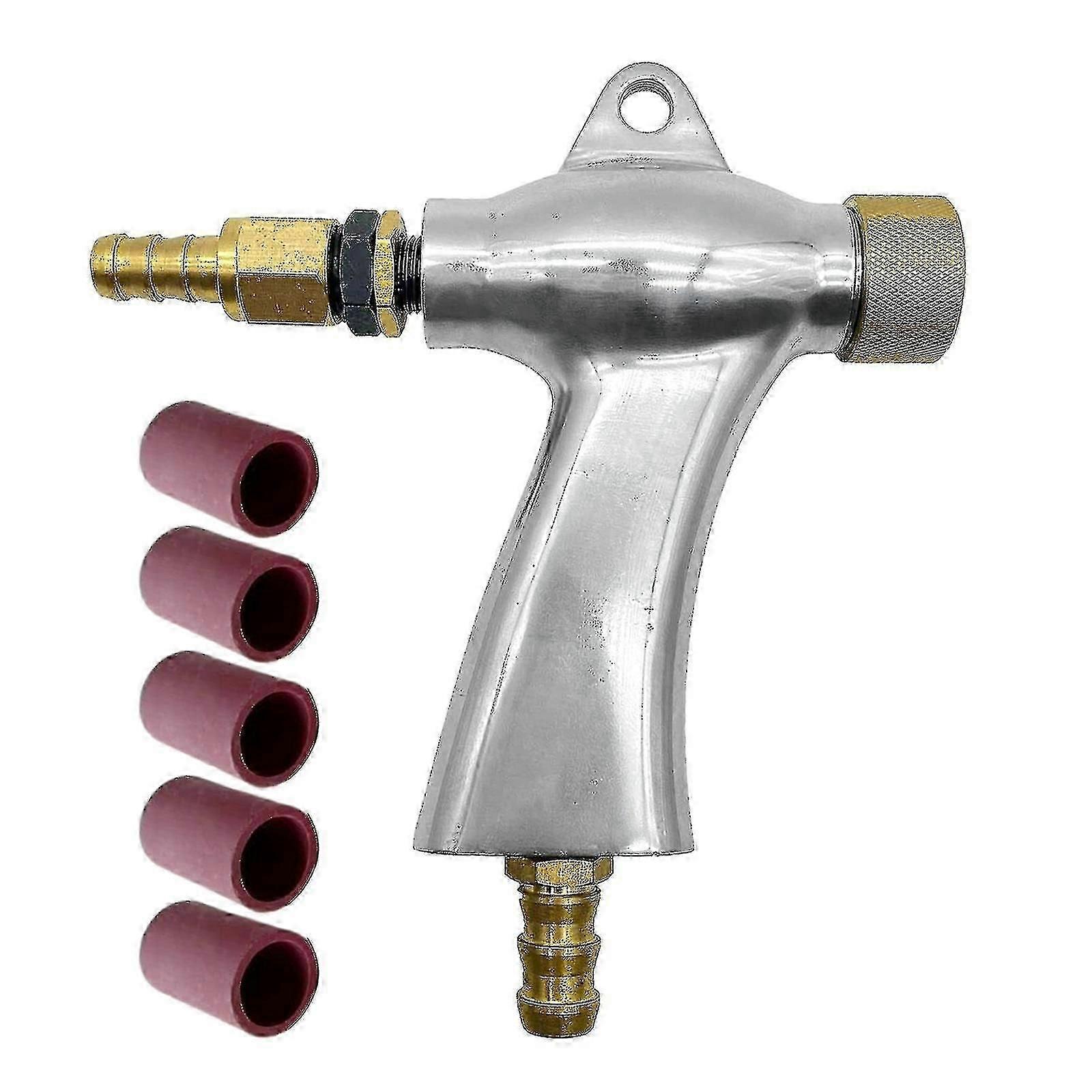 For Cabinet Rzz Sandblaster Air Sand Blasting Sandblast Gun With 5pc ...