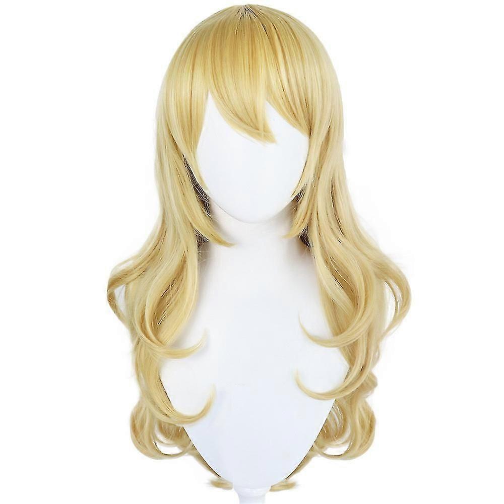 Princess Peach Toadstool Blonde Cosplay Wig For The Super Mario Bros ...
