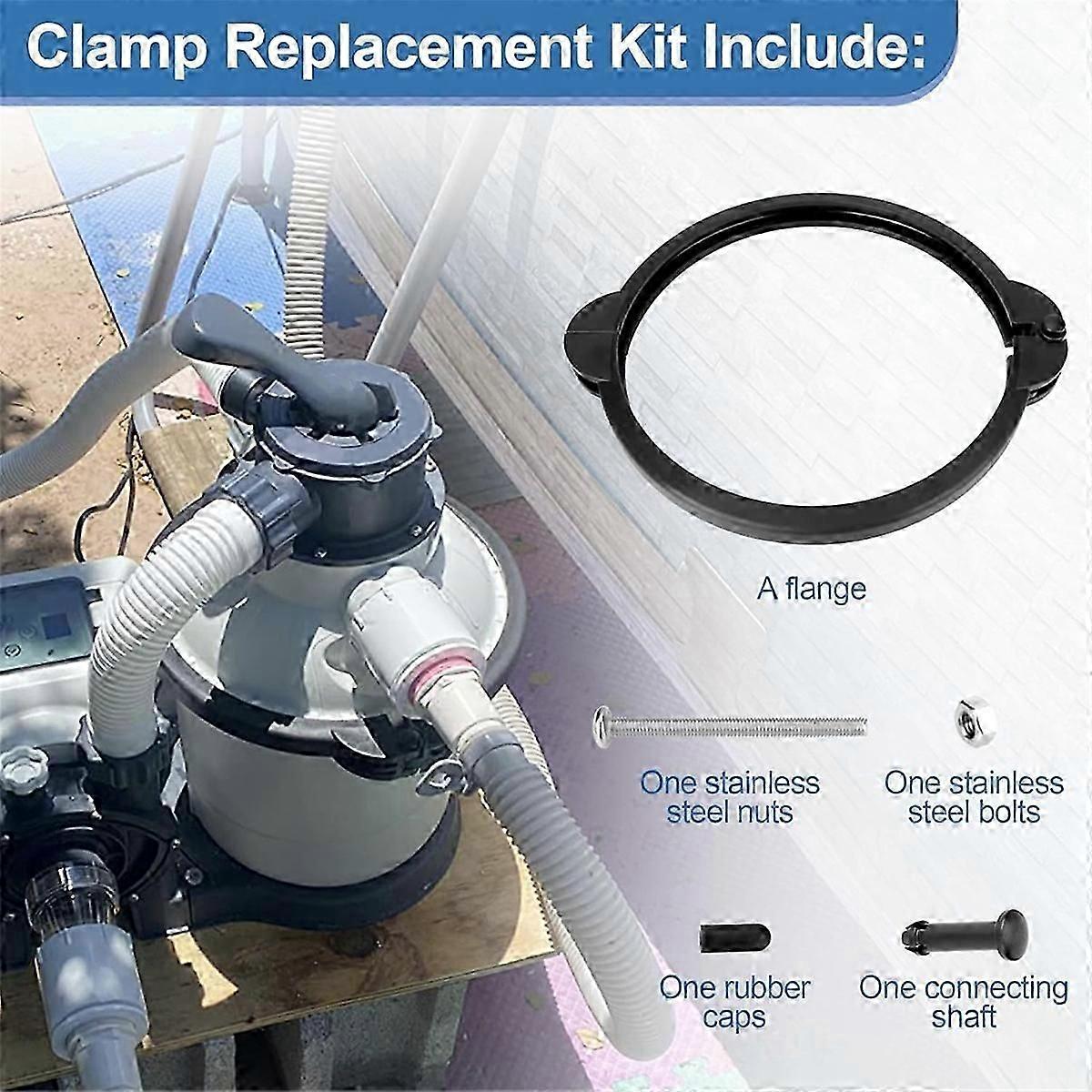 SF90110-1 Pool Filter Clamp for 10 Inch Sand Filter Pump | Fruugo UK