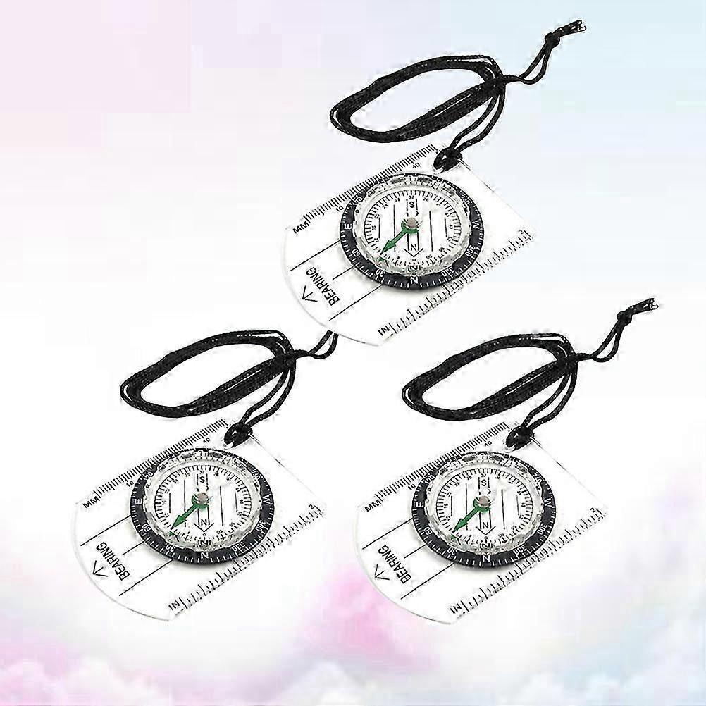 3pcs Survival Compass Field Navigation North-South Professional ...