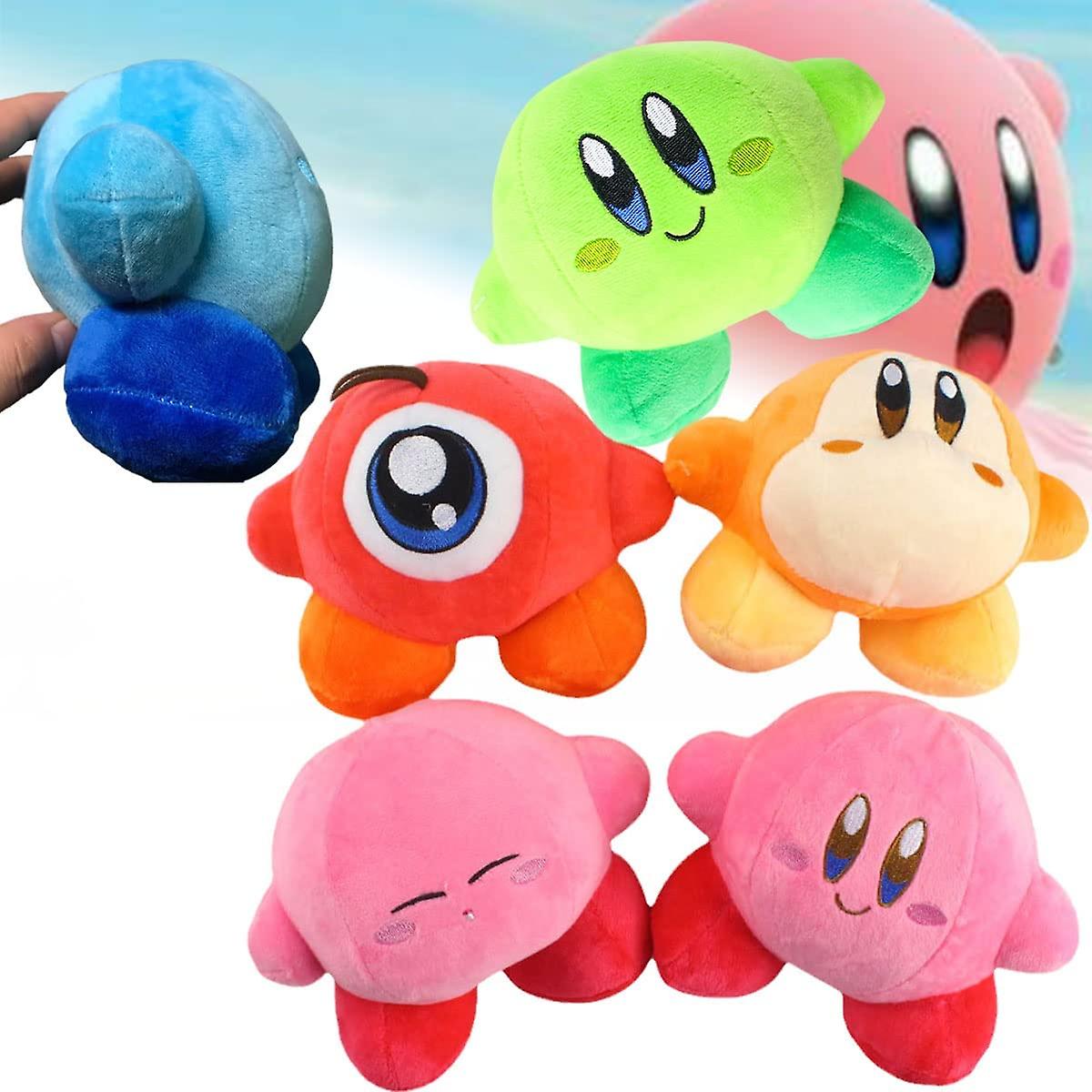 Kirby Plush Toy Kawaii Kirby Adventure All Star Stuffed Animal Plush ...