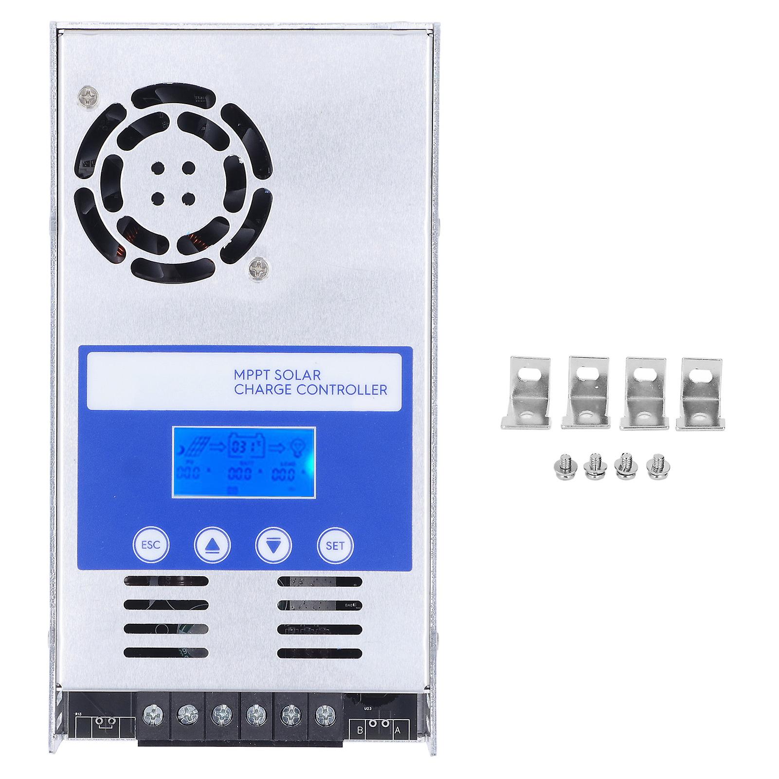 Mppt Solar Charge Controller Solar Panel Regulator With Lcd Display For ...