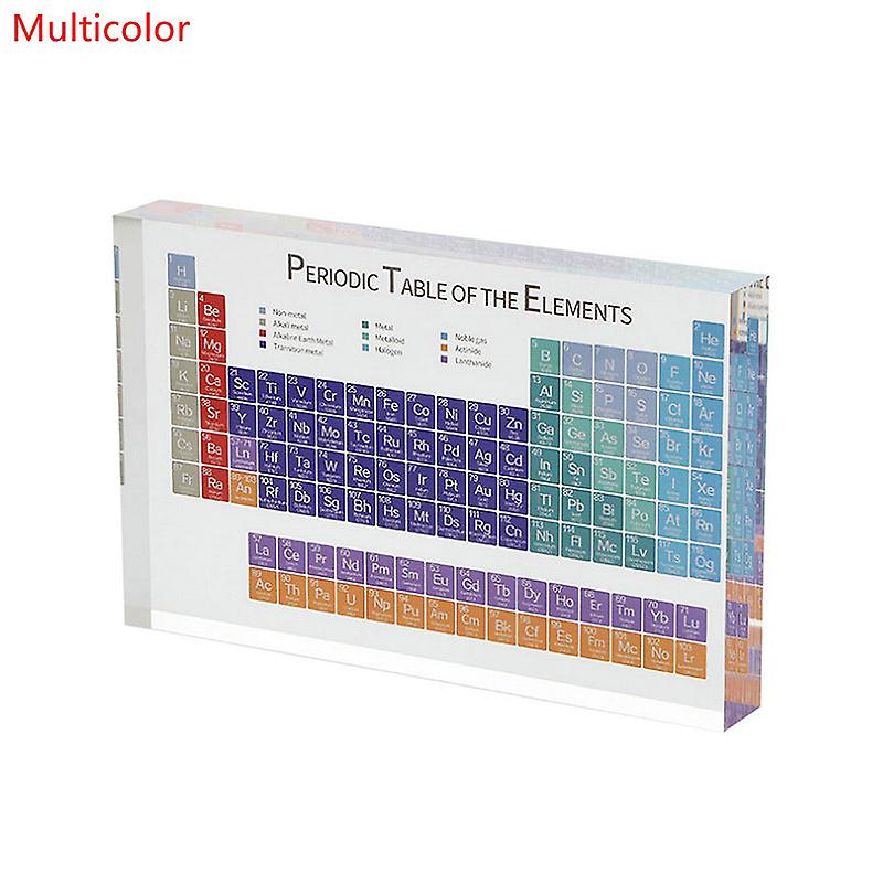Chemical Element Display Acrylic Periodic Table Kids Teaching School ...