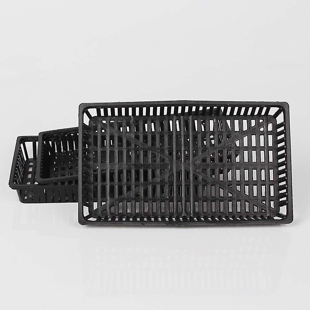 5pcs Aquatic Pots Baskets Water Plant Basket Plastic Planting Rack for ...