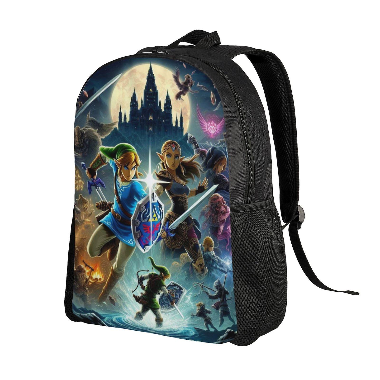 The Legend Of Zelda Kids Backpack School Bags Book Bags Travel Bag For ...