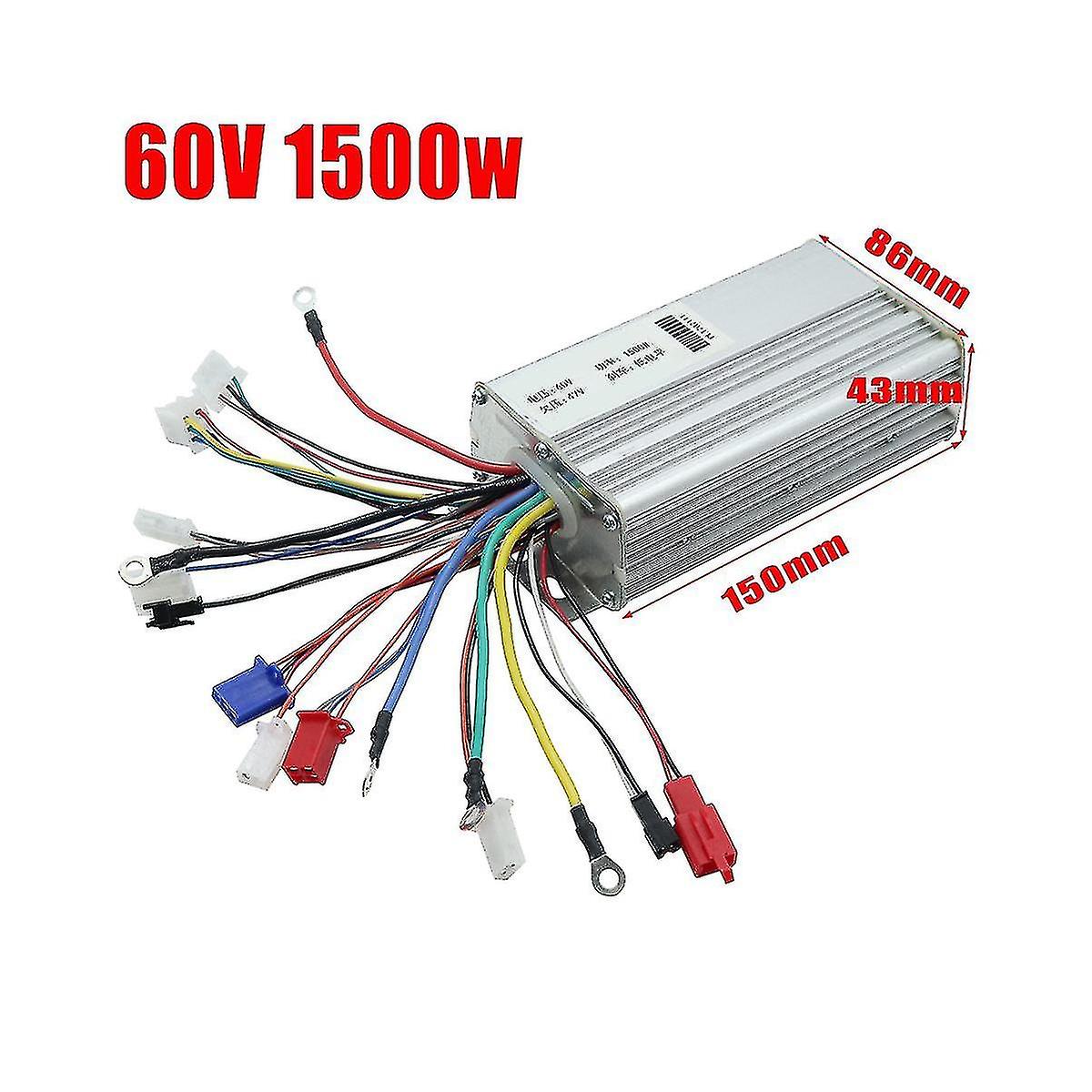 60v 1500w Controller Sine Wave For Citycoco Electric Motorcycle Wide ...