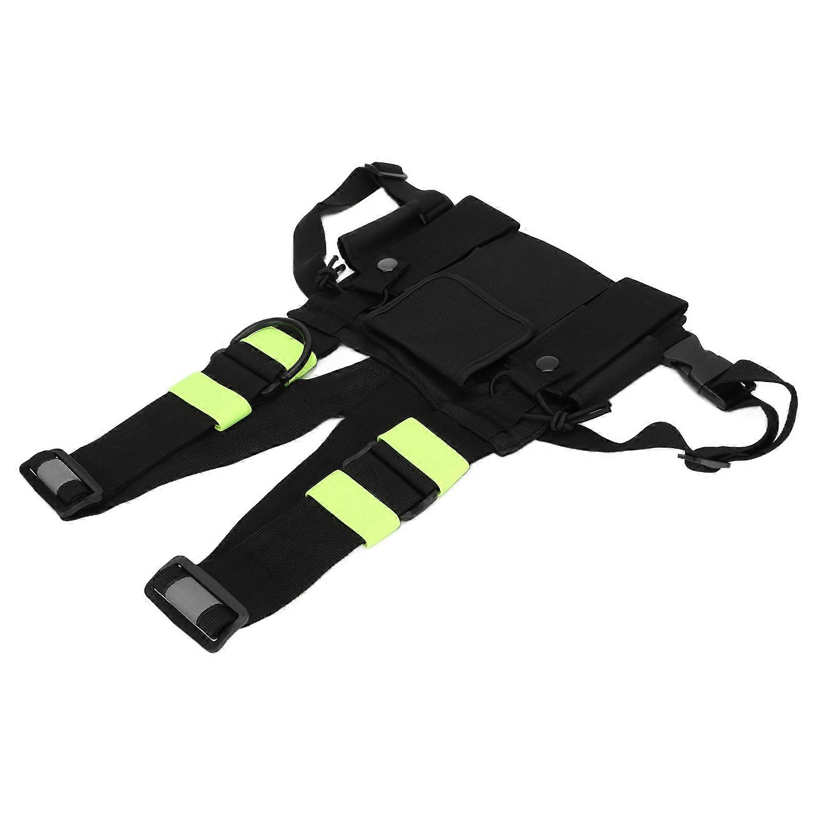 Walkie Talkie Chest Bag Two Way Radio Reflective Chest Harness for ...