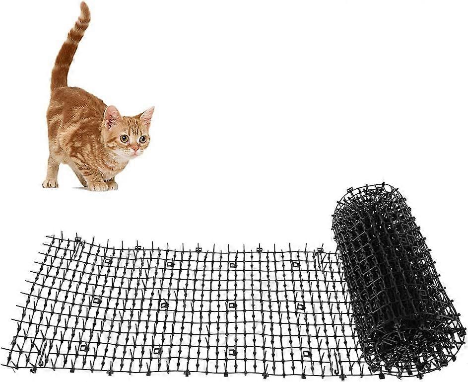 2m x0.3m Cat Scat Mat with Spikes, Flat Prickle Strip Dig Stopper,Anti ...