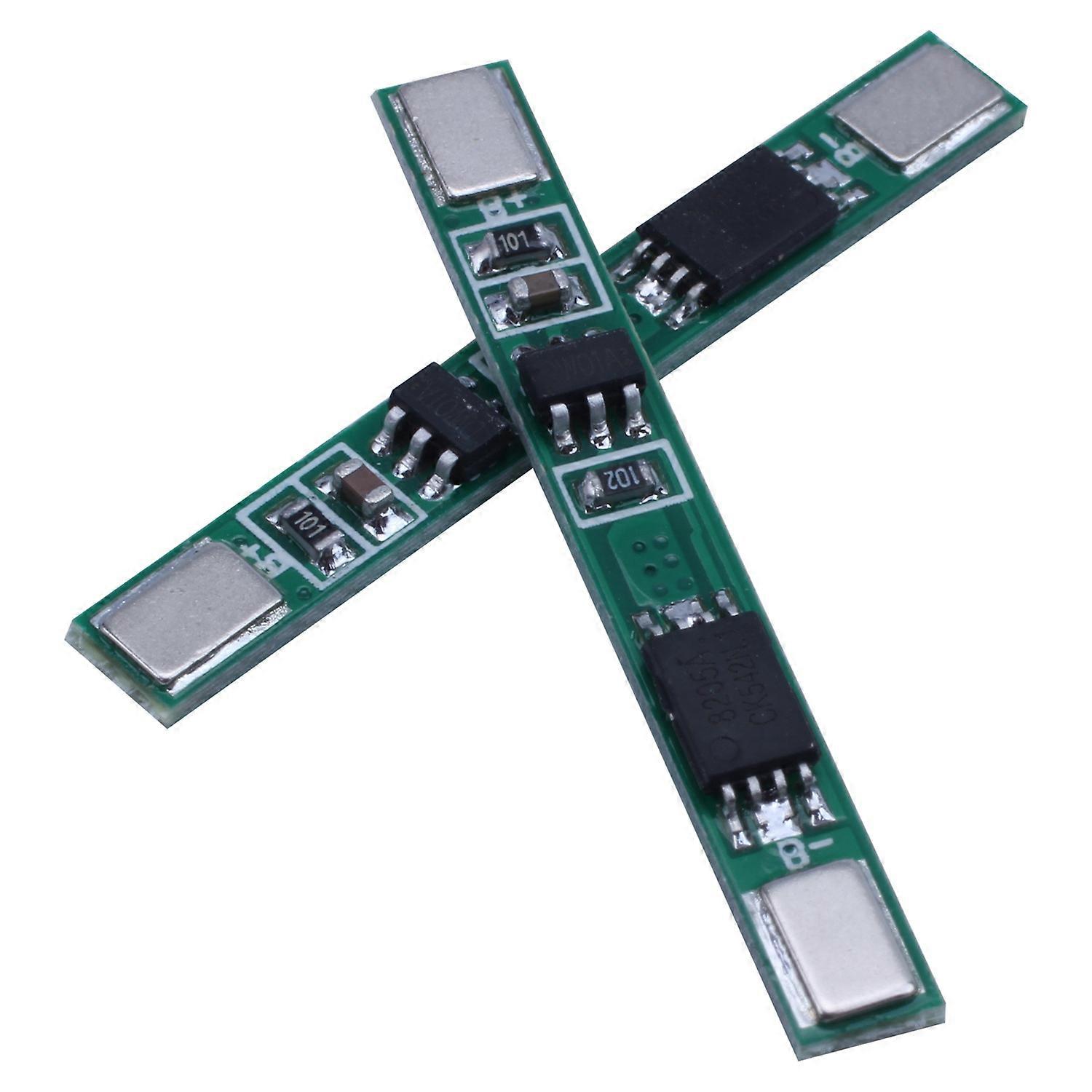 10 pcs 1S 3.7V 4A li-ion BMS PCM Protection Board PCB for 18650 lithium ...