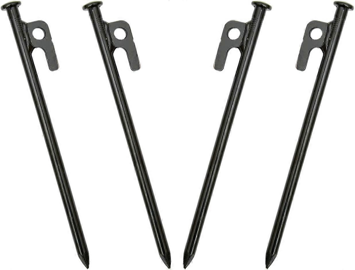 Pegs Heavy Duty Tent Hooks Metal Tent Pegs Forged Steel Ground Pegs ...
