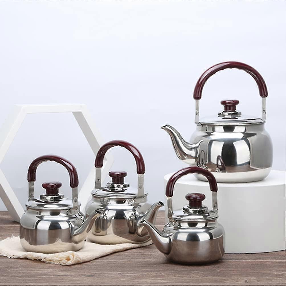 Traditional Stainless Steel Heavy Duty Tea Kettle With Sandwich Bottom ...