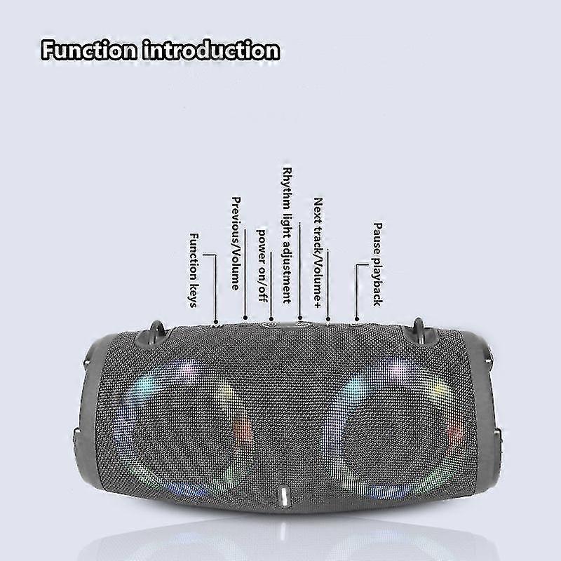 100w High Power Wireless Tws Subwoofer Portable Waterproof Card Speaker ...