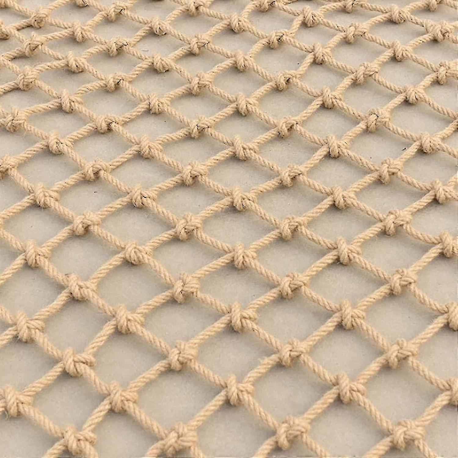 Plant Fence Hemp Rope Netting Rope Net For Treehouse, Balcony Railing ...