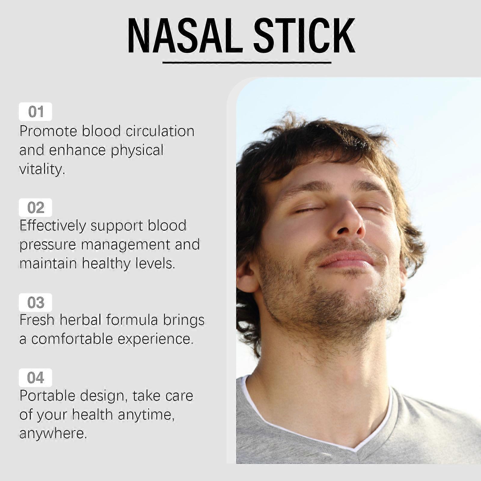 Nasal Stick, Portable Menthol Inhaler, Refreshing Brings Positiveness ...