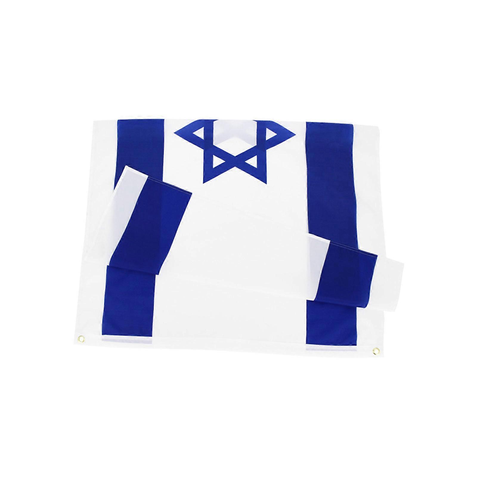 2x3FT Israeli Flag Israeli Flag With Brass Grommets And Double Stitched ...