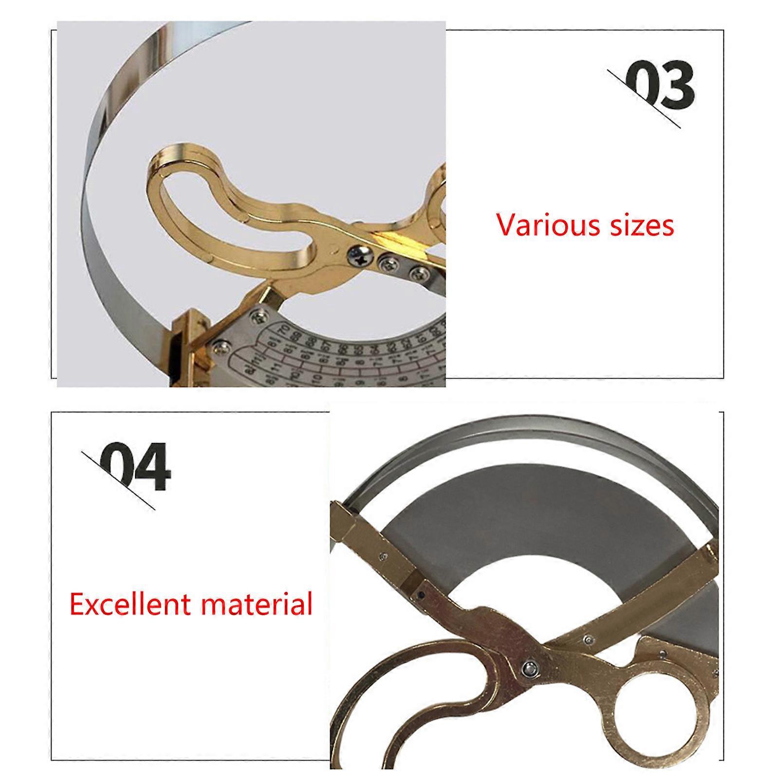 4 Sizes Scissor Type Ruler Hat Caliper Ring Compass Cap Size Measuring ...