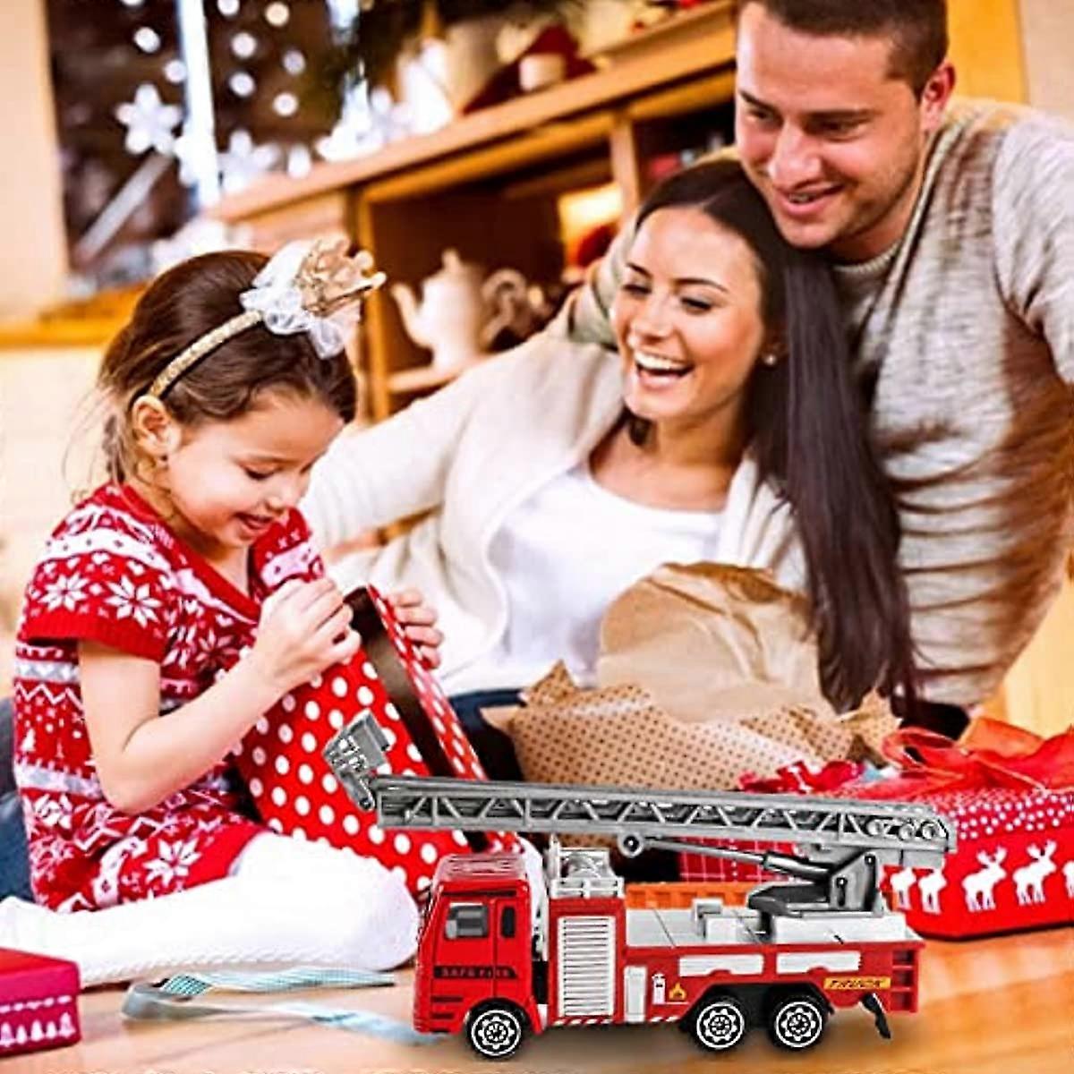 Fire Engine Toy Fire Engine Vehicle Toy Set Ladder Car Maintenance ...