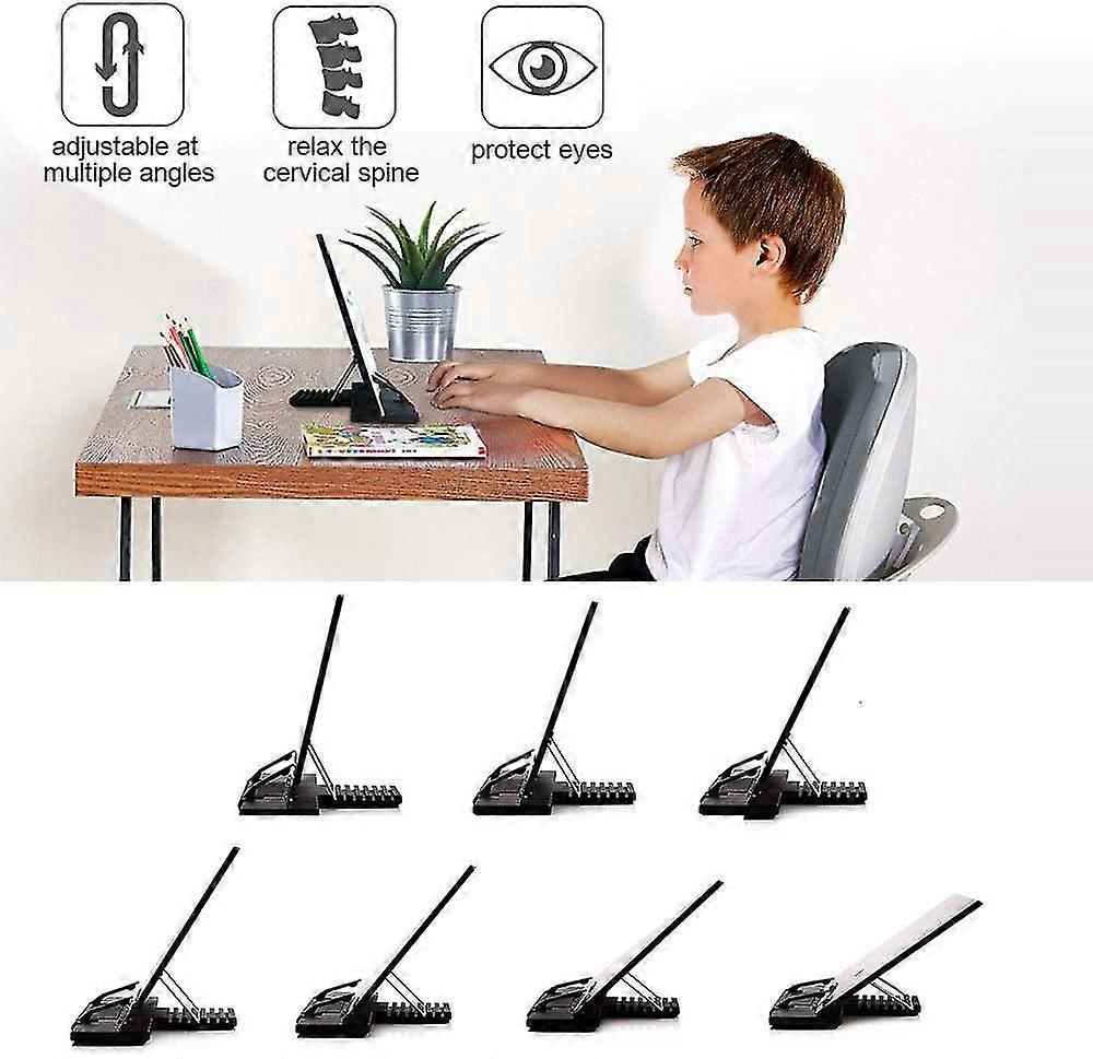 Book Stand Adjustable Reading Stand Metal Book Stand Cookbook Holder ...