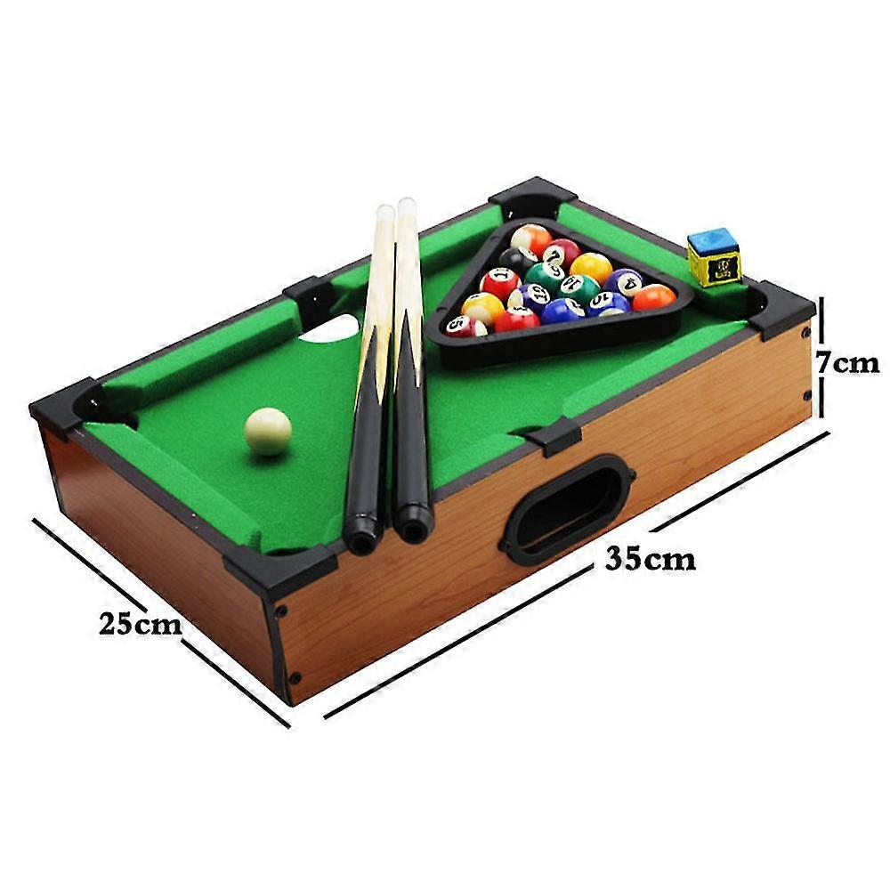 Mini Pool Table Set Mini Kids Adult Tabletop Billiards Family Home ...