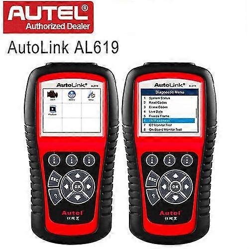 Autel Autolink Al619 Obd2 Abs Srs Airbag Auto Diagnostic Tool Obdii ...