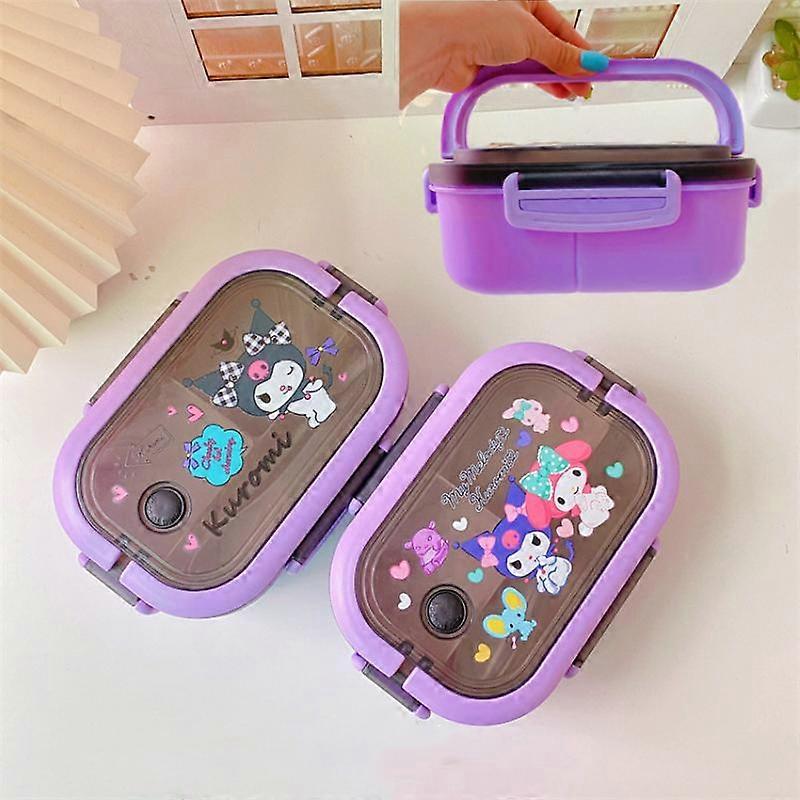 Sanrio Kawaii Hello Kitty Lunch Box Kuromi My Melody Cinnamoroll ...