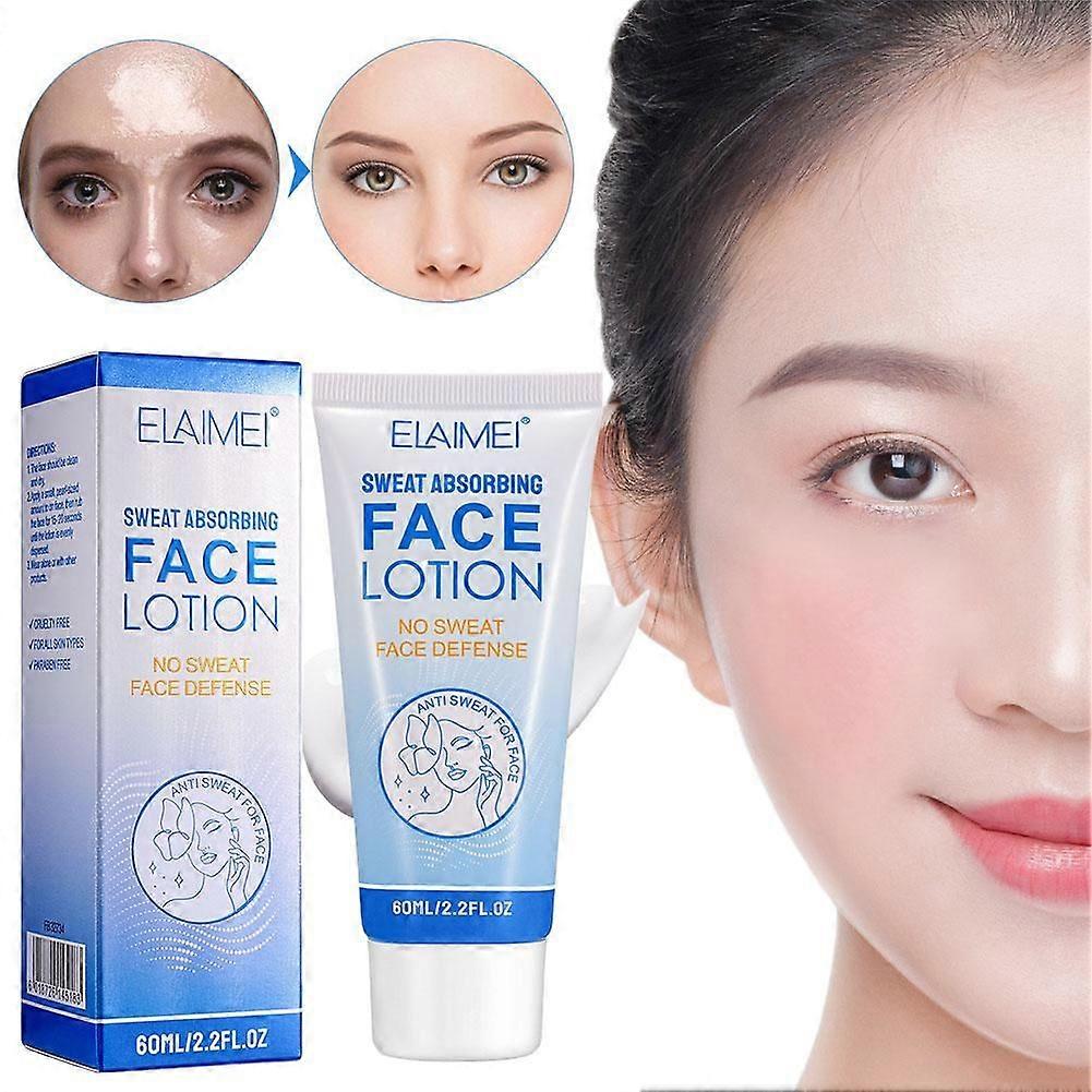 Sweat Absorbing Face Lotion Antiperspirant for Face Forehead Scalp 60ml ...