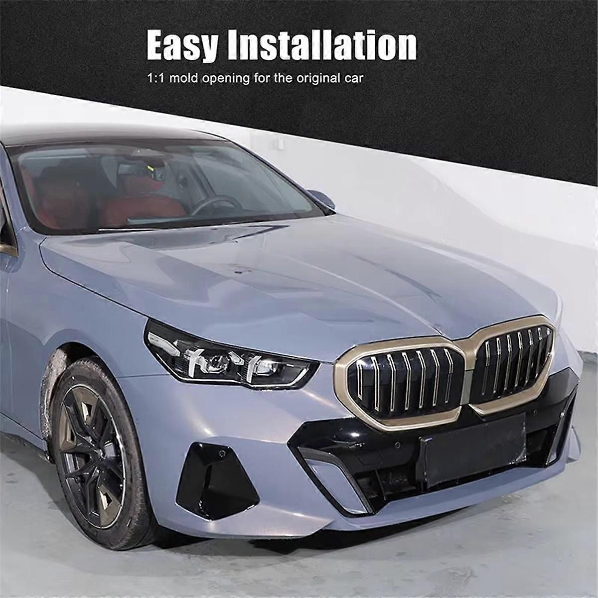 Real Carbon Fiber Car Front Bumper Lip Spoiler Trim for 5 Series G60 ...
