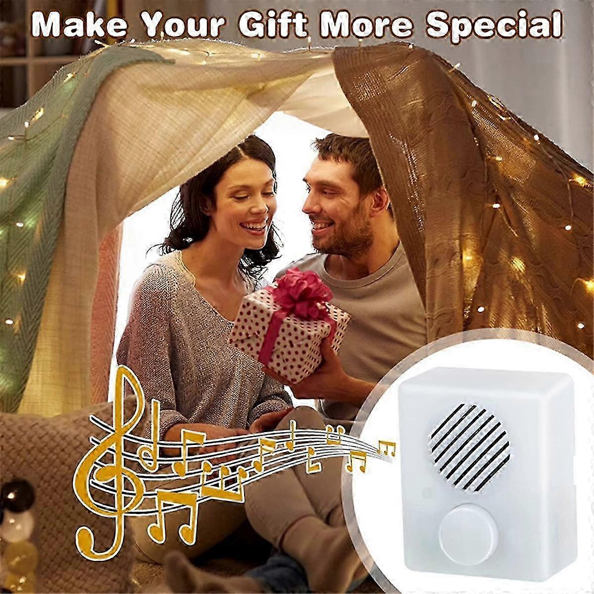 16M Sound Box for Stuffed Animals, 960 Seconds Push Button Sound Box ...