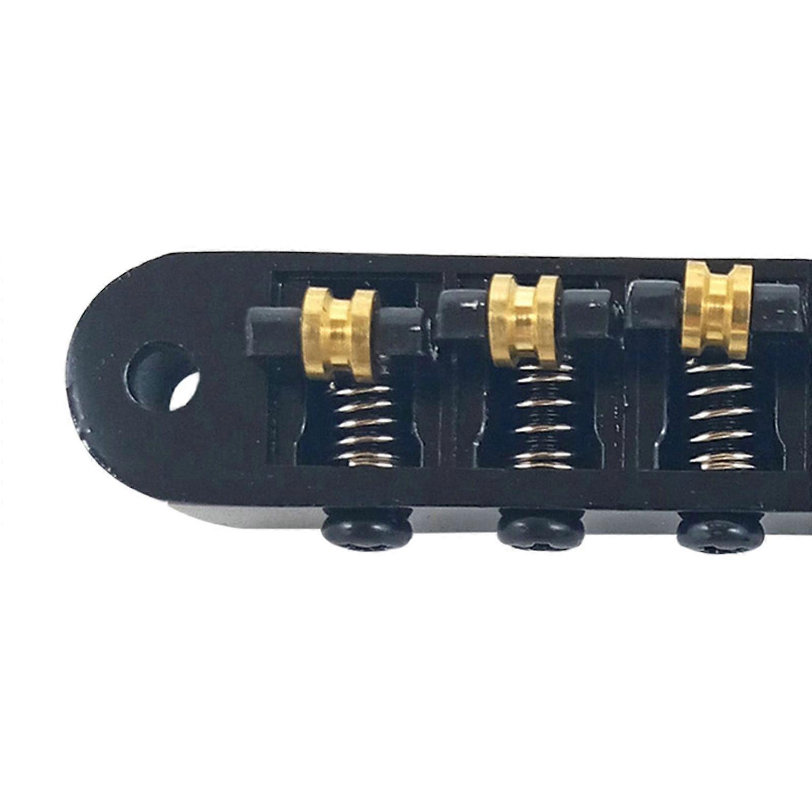 Guitar Bridge Roller Saddle Increased Tuning Stability Easy ...