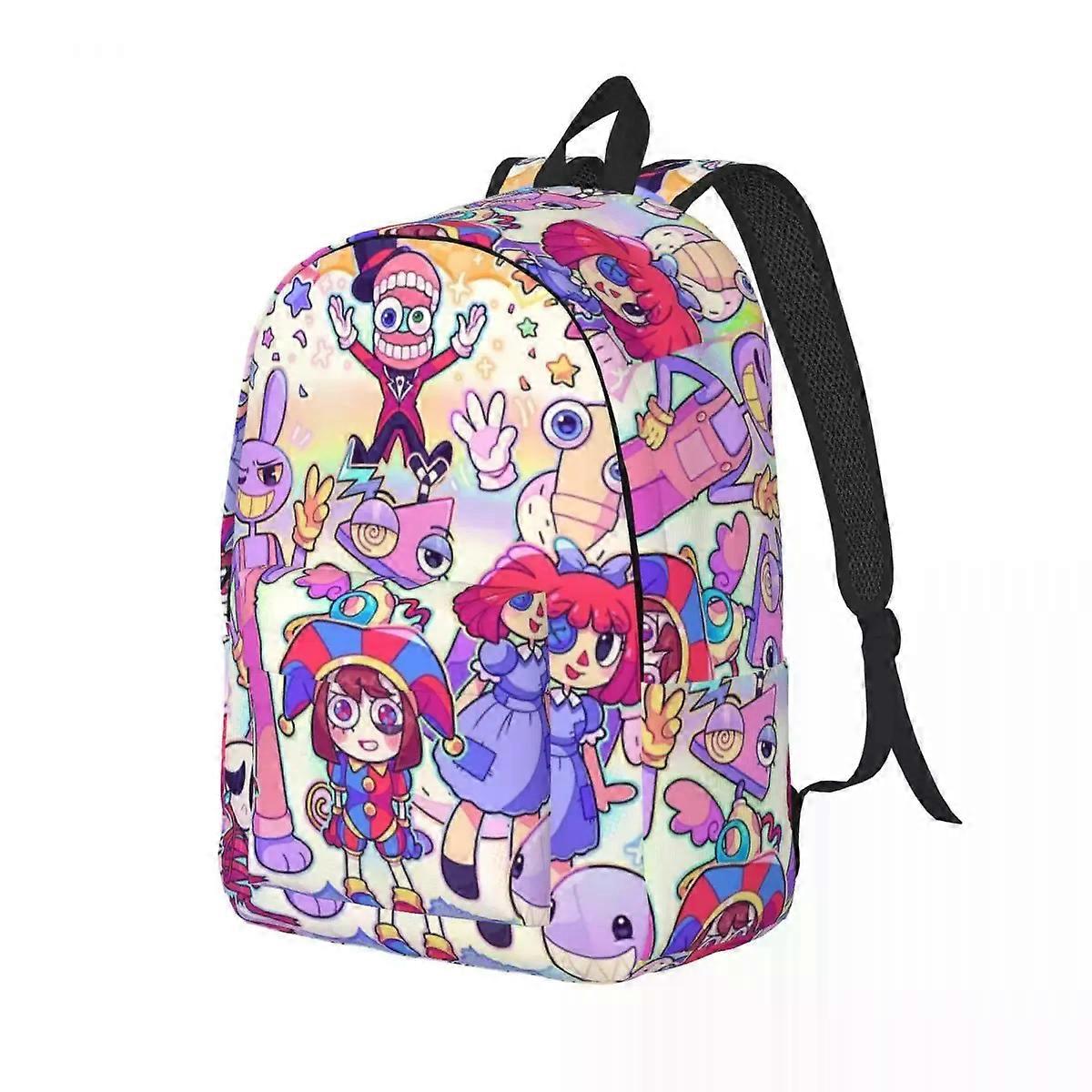 The Amazing Digital Circus Backpack for Boy Girl Kids Student School ...