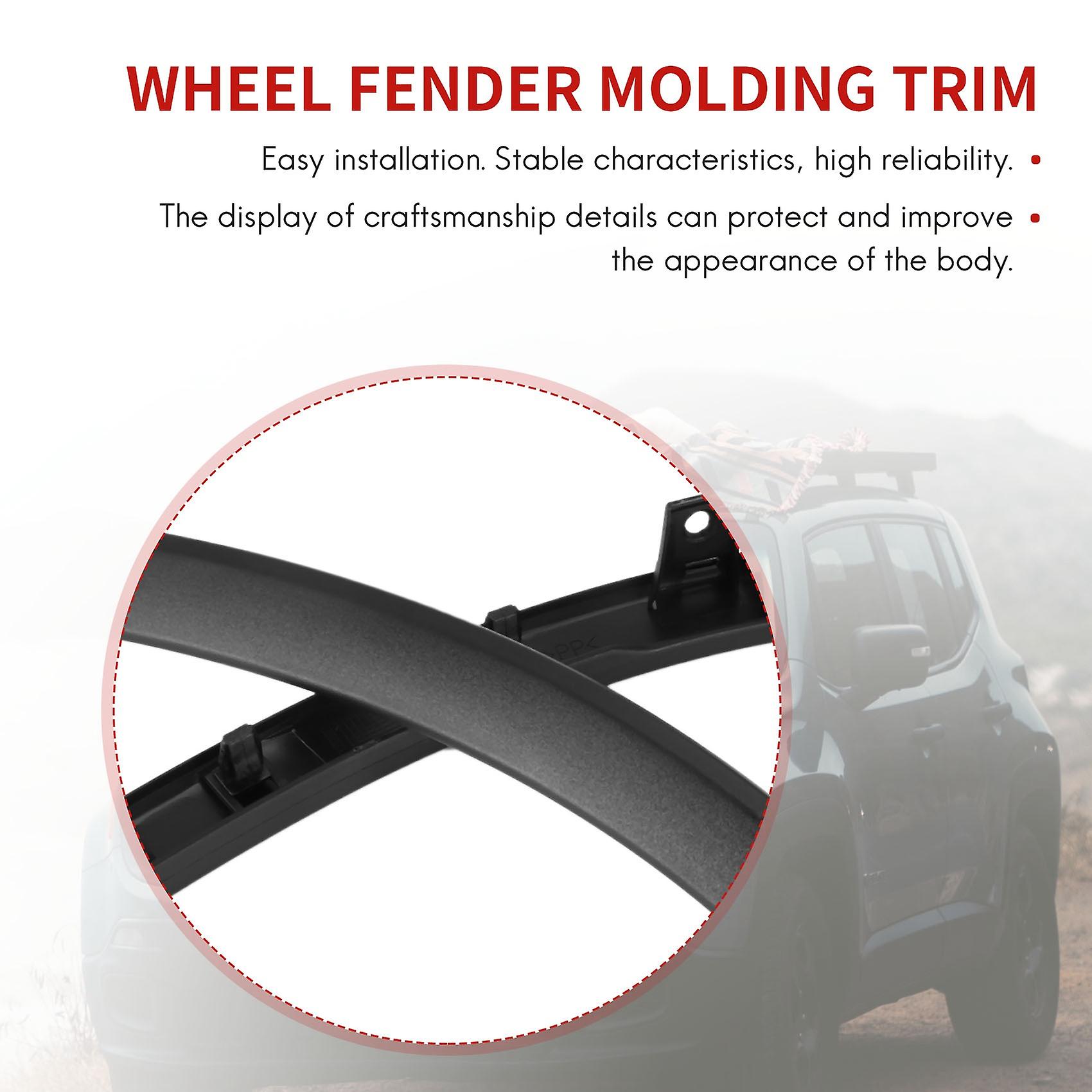 2Pcs Front Bumper Wheel Fender Molding Trim Compatible 2007-2011 71108 ...
