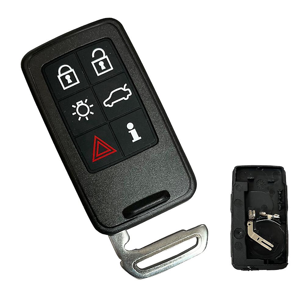 Ersättningshållare 5 6 Knappar Smart Car Key Shell Pad För Volvo Xc60 ...