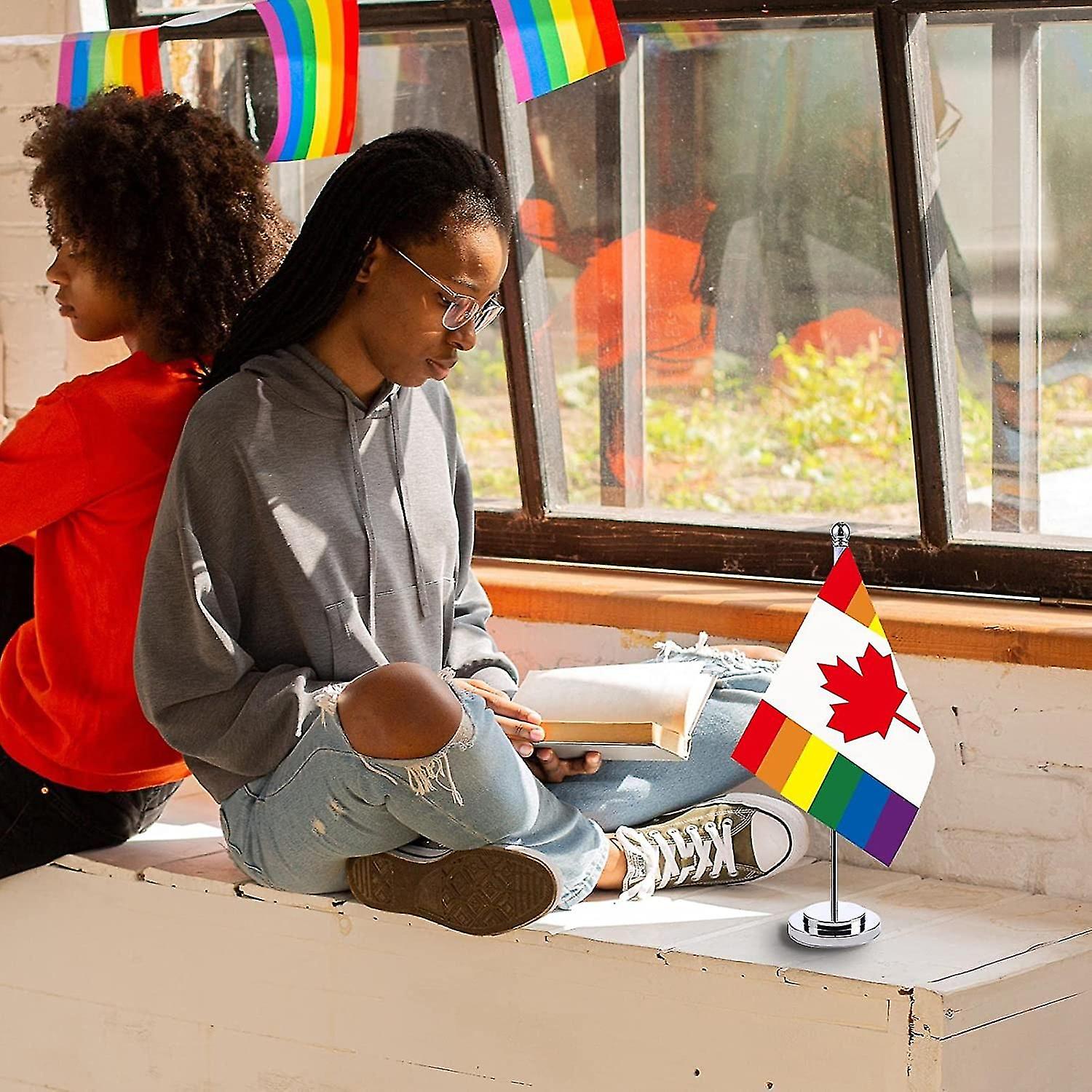 Pride Flag Small - Mini Rainbow LGBTQ Flag | Fruugo CH