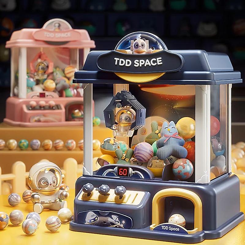 Doll Claw Machine Diy Doll Machine Kids Coin Operated Play Game Clip ...