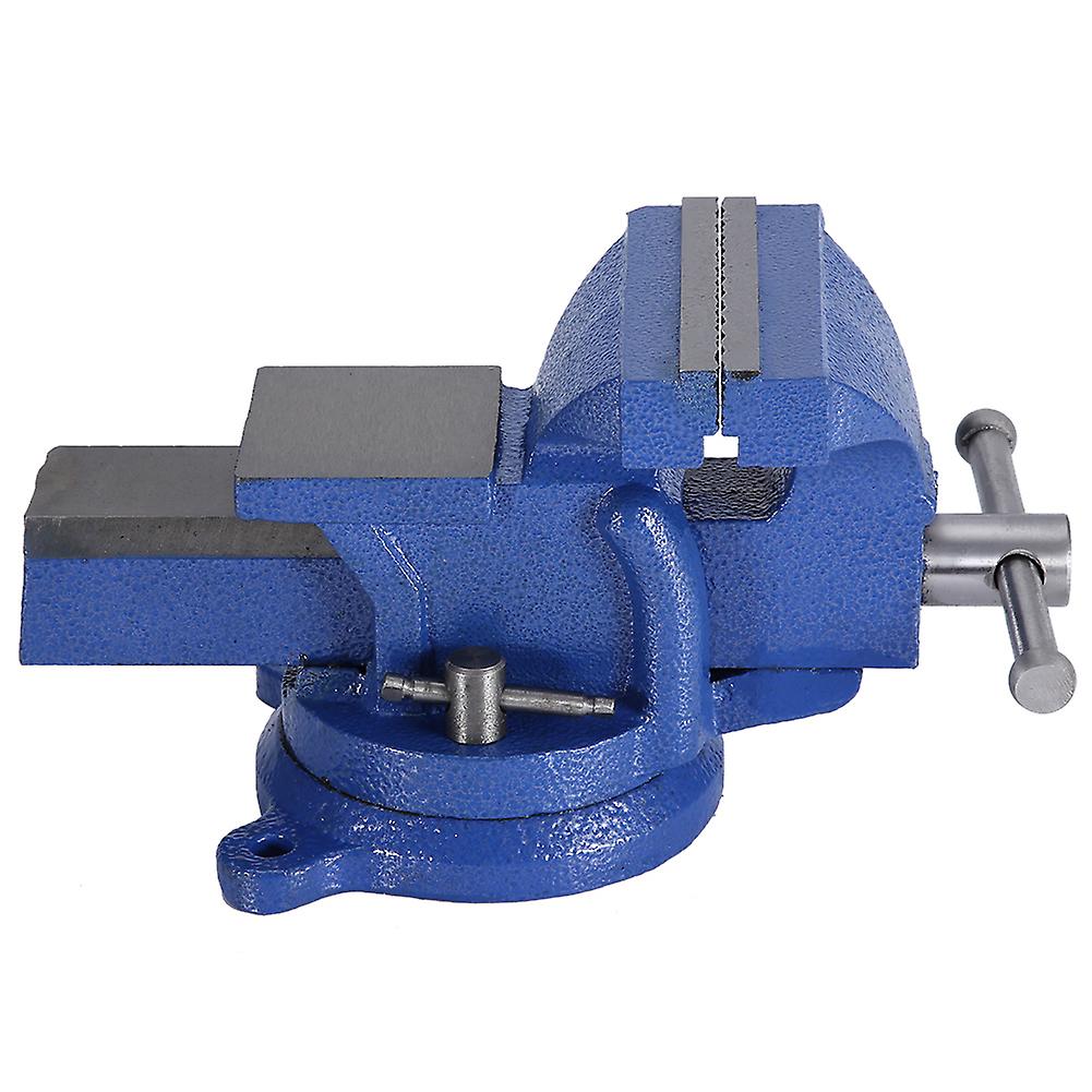 Heavy Duty Bench Vise with Swivel Locking Base and Anvil, 4\\ | Fruugo UK