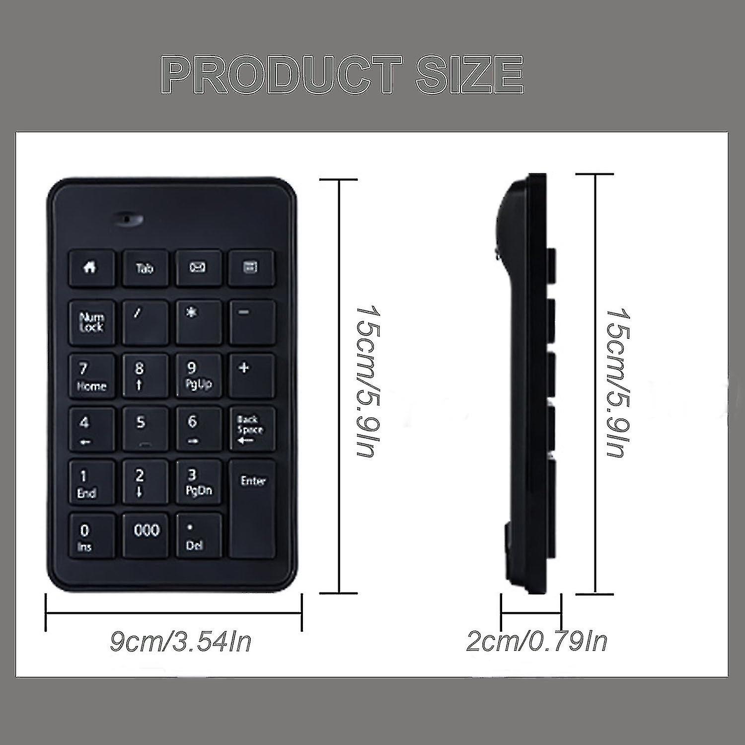 Numeric Keypad For Laptop,10 Key Usb Keypad, Numerical Keypad Wired ...
