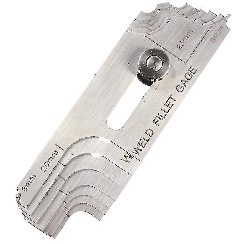6pcs Welding Gauge Weld Inspection Gauge Weld Seam / Round Corner ...